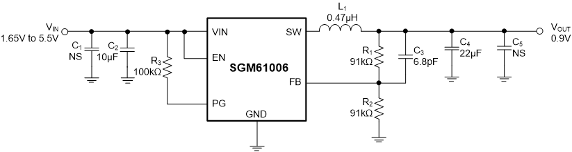 支持超低输入电压 1.65V 的同步降压转换器 SGM61006_行业动态_新闻中心_深圳市佳裕电子有限公司